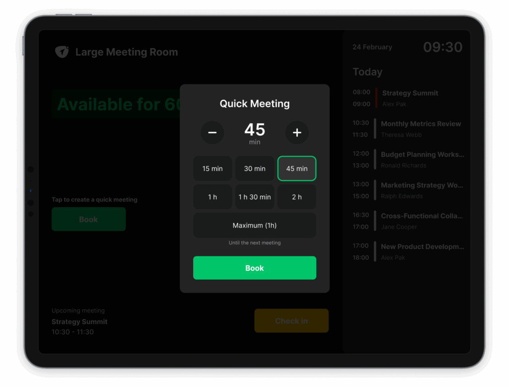 Room Booking System - MaktabiTech